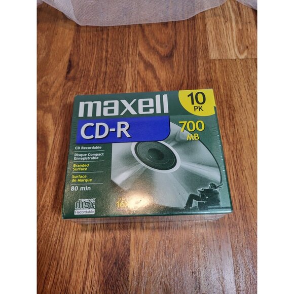 Maxell | Media | Maxell Cdr Pack Blank 16x 700 Mb | Poshmark